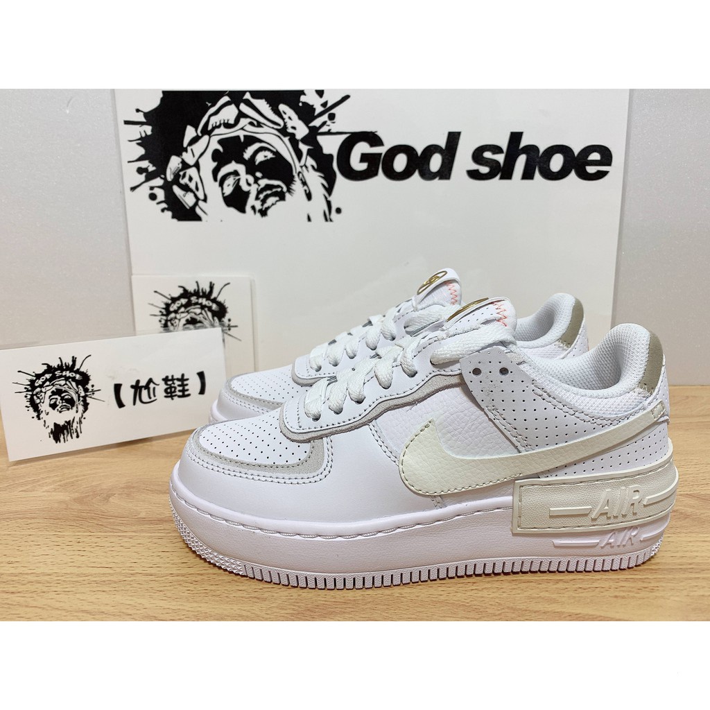 Nike Force 1 shadow AF1 CZ8107-100 | Shopee Thailand