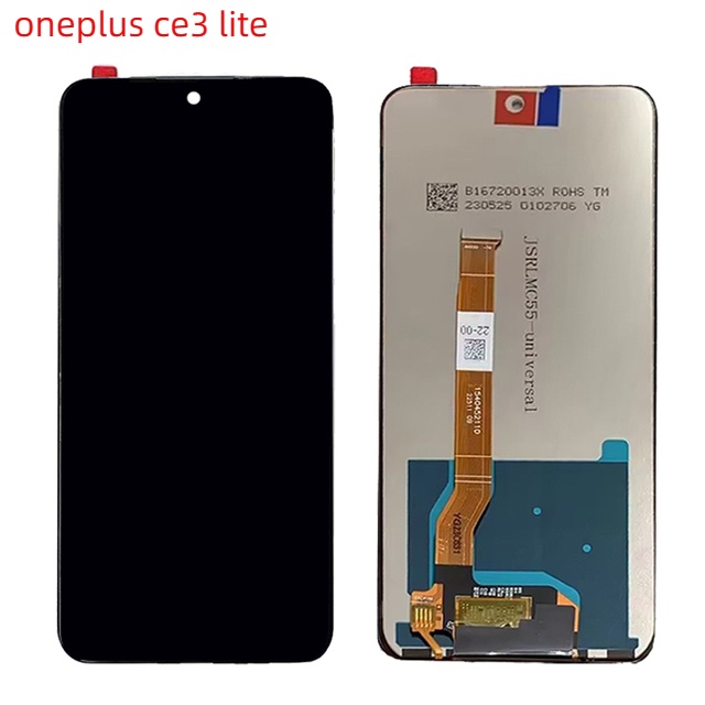 กรอบหน้าจอสัมผัส LCD 6.72 นิ้ว แบบเปลี่ยน สําหรับ OnePlus Nord CE 3 ...