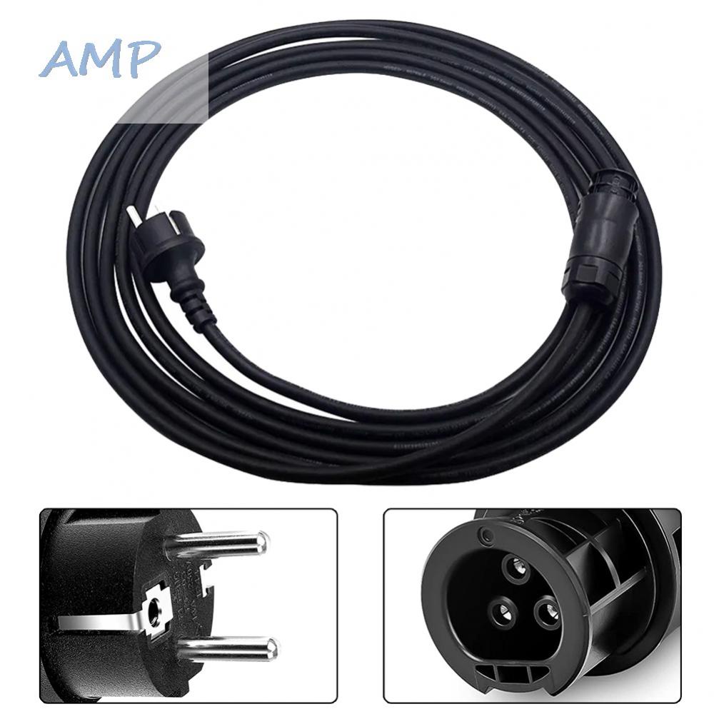 ⚡NEW 8⚡AC Cable 2 Meter 3-core AC Connector Copper Electric Parts Mains ...