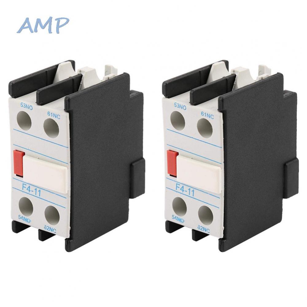 ⚡NEW 8⚡AC Contactor Auxiliary Contact Block CJX2 AC Contactor F4-11 Practical | Shopee Thailand