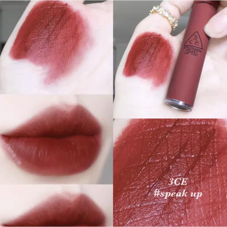 ลิปสติก เนื้อแมตต์กํามะหยี่ สไตล์เกาหลี 3CE 04#GOING ขวา | Shopee Thailand