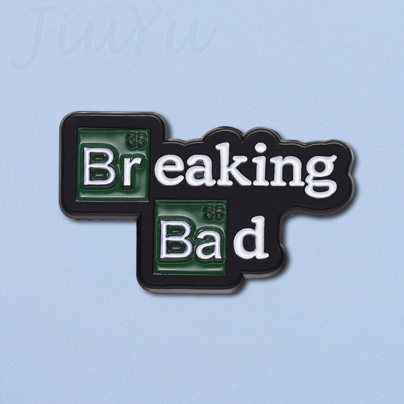 เข็มกลัดโลหะ รูปการ์ตูน Breaking Bad Enamel Pin เหมาะกับของขวัญ สําหรับ ...
