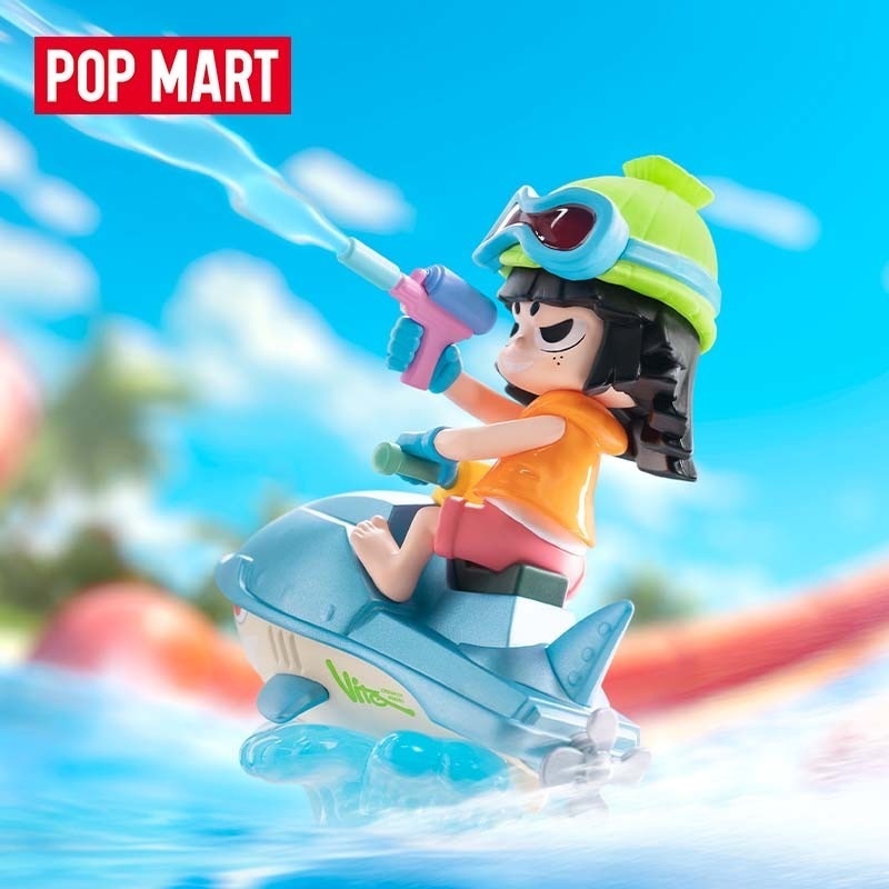 POPMART (ขายแยก) Water Party Series CRYBABY LABUBU DIMOO SKULLPANDA ...