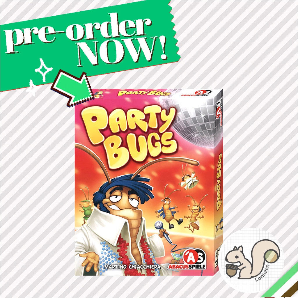 Party Bugs [DE] บอร์ดเกมแท้ คู่มือภาษาเยอรมัน [Pre-Order] | Shopee Thailand