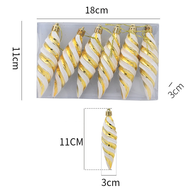 ลูกบอลเกลียว รูปหยดน้ํา สีทอง สีแดง หลายแบบ สําหรับแขวนตกแต่งต้น ...