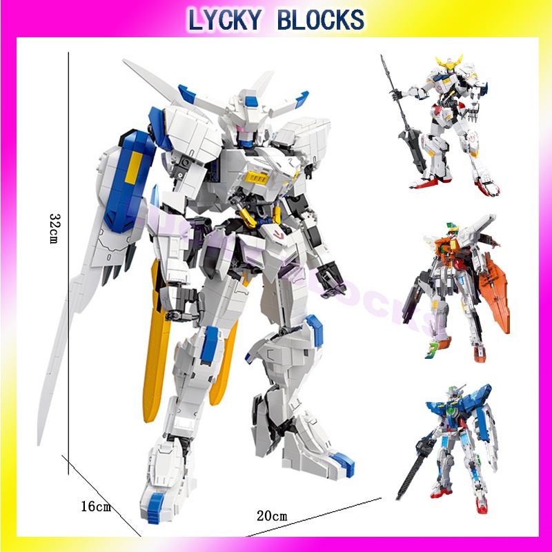 ของเล่นตัวต่อเลโก้ หุ่นยนต์กันดั้ม Bell mecha Barbatos 58032 เสริม ...