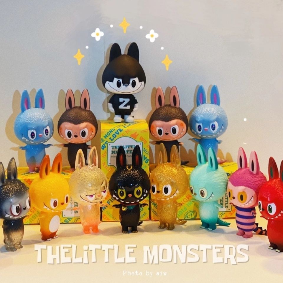 ของแท้ กล่องปริศนา Bubble Mart labubu labubu Mini 4th Generation Mini ...