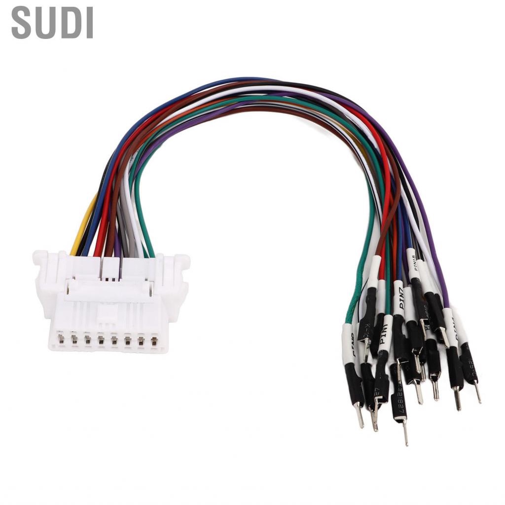 Sudi 16 Pin Connector Cable Welding Free Fault Detection Code ...
