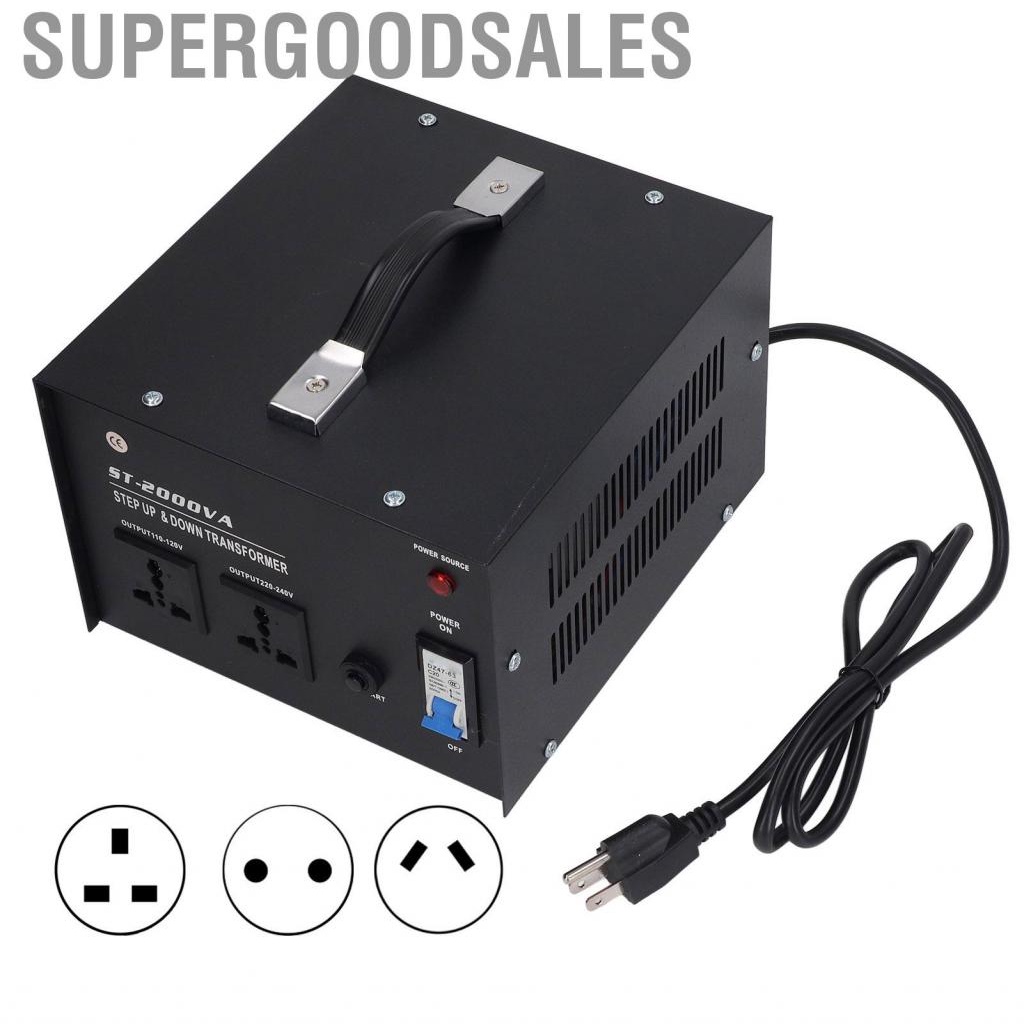 Supergoodsales Heavy Duty Voltage Converter Step Up Buck Transformer ...