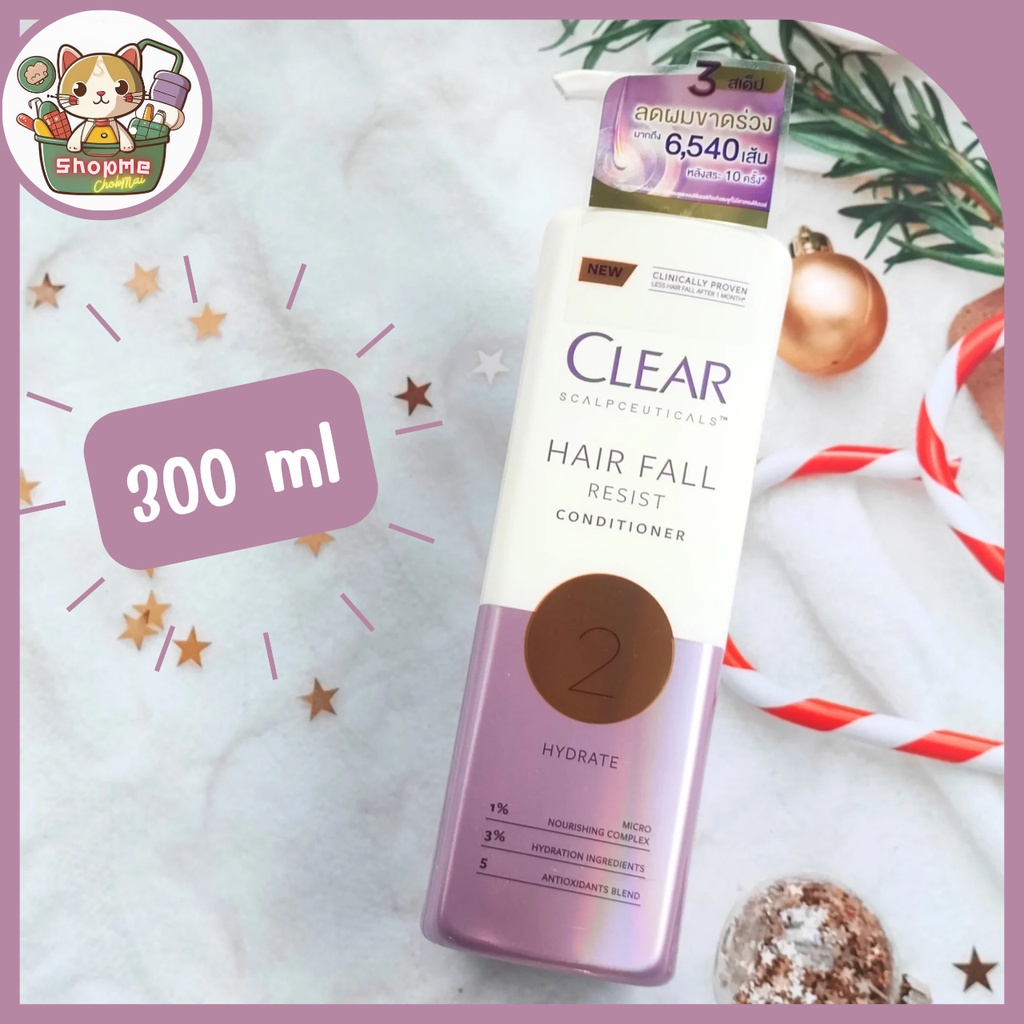 Clear Scalpceuticals Hair Fall Resist Conditioner เคลียร์ สกาล์ปซูติคอ ...