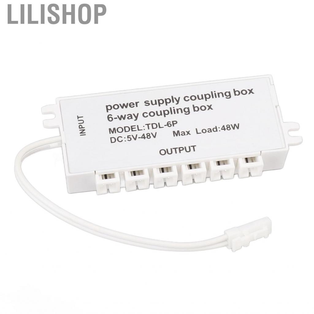 Lilishop Electrical Power Cord Connection Box Splitter Male Connector ...