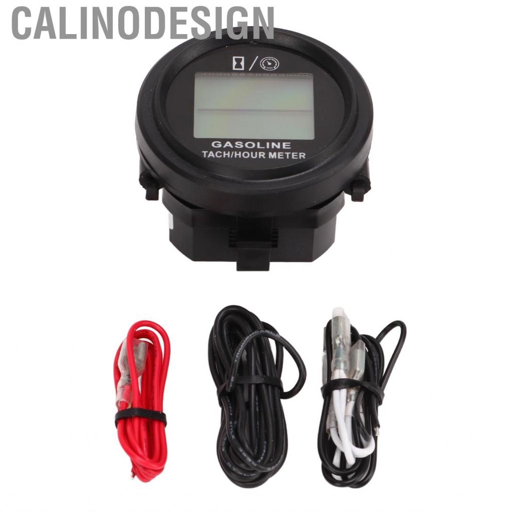 Calinodesign Digital E-Bike Tachometer Tach Hour Meter Gasoline Engine ...