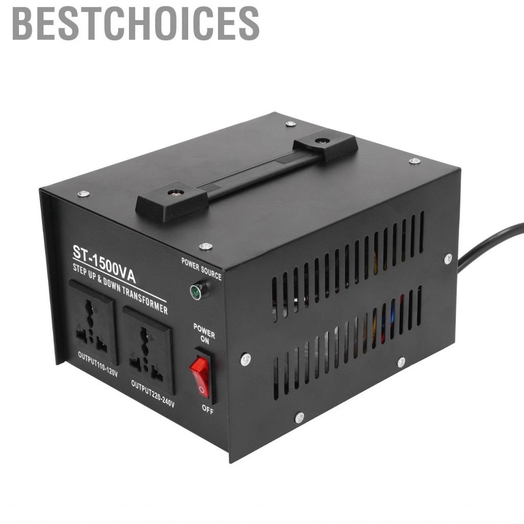 Bestchoices Power Supply Transformer Multiple Protection 1500W AC ...