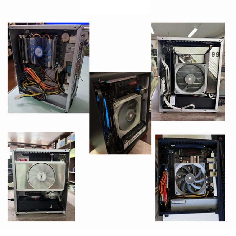 Yml3 HTPC กรณี A07 Mini ITX แชสซีรองรับ RTX2070 CPUs USB3 0 พร้อม PCIE3 ...