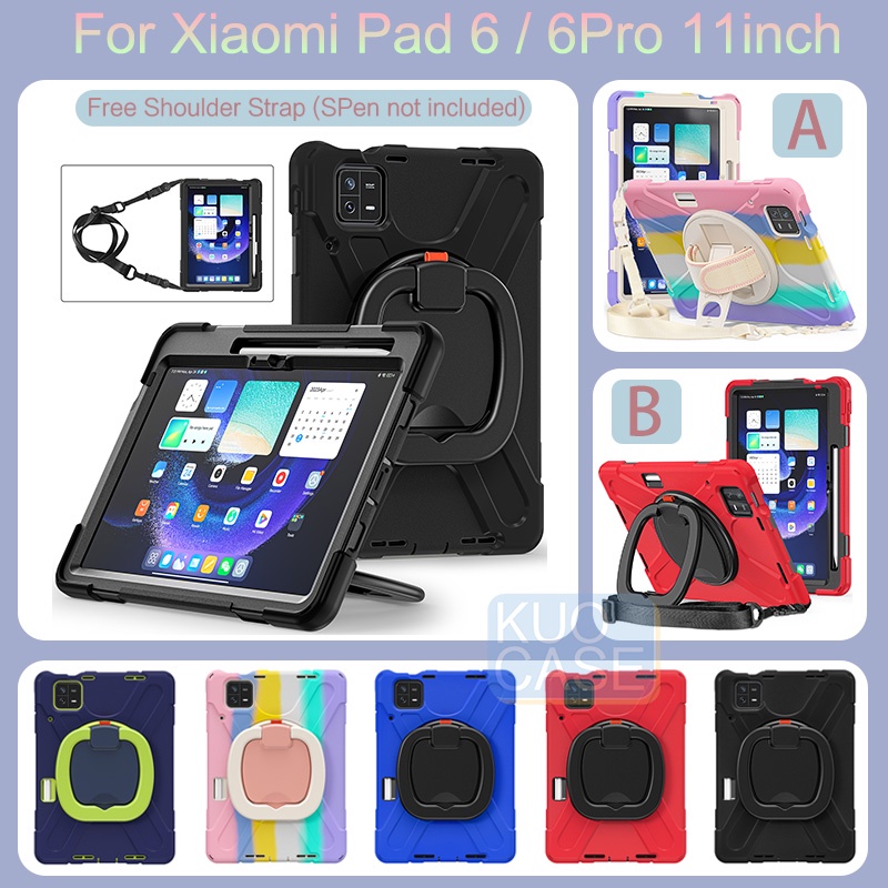 สําหรับ Xiaomi Pad 6 11 นิ้ว Mi Pad 6Pro 2023 360° เคสขาตั้งหมุนได้ | Shopee Thailand
