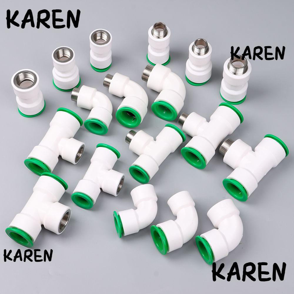 Karen อะแดปเตอร์ข้อต่อท่อน้ํา PVC PPR เส้นผ่าศูนย์กลางเท่ากัน DIY ...