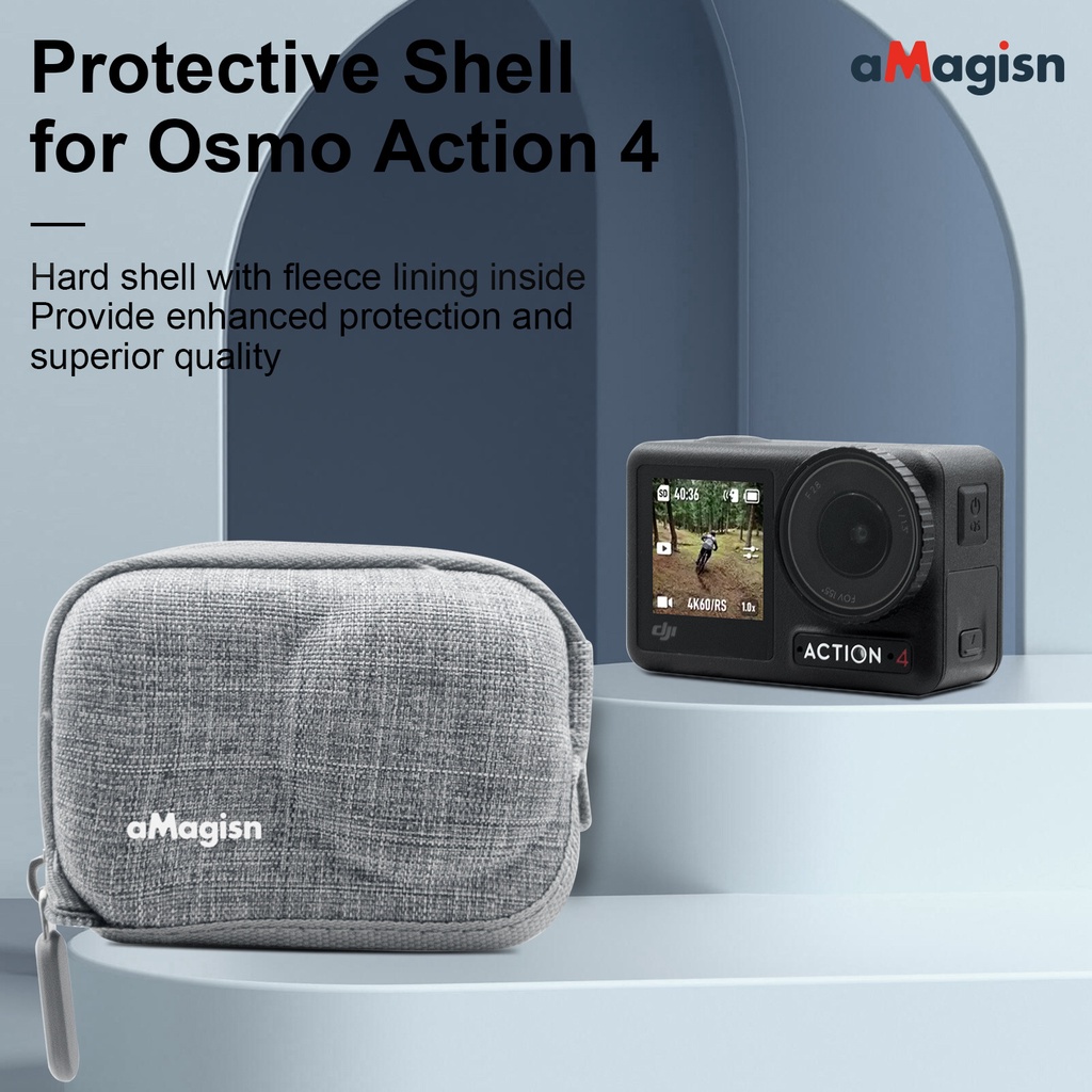 กระเป๋าเก็บแอคชั่น แบบถอดประกอบได้ ขนาดเล็ก สําหรับ Osmo Action 4 action4 | Shopee Thailand