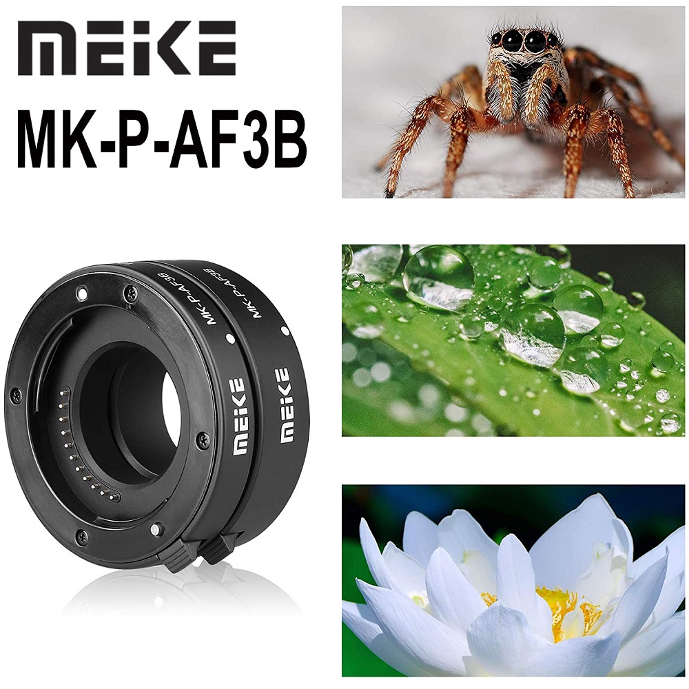 MEIKE AF Auto Focus Macro Extension Tube แหวน 10 มม.16 มม.สําหรับ Panasonic Olympus micro 4/3 M4 ...