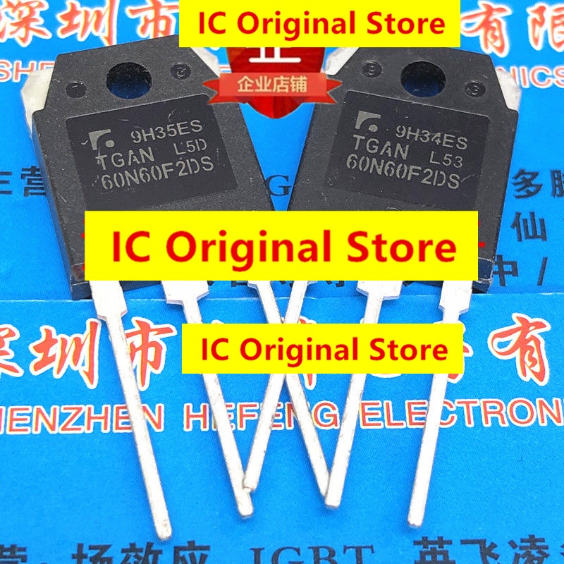 Tgan60n60f2ds ใหม่ พร้อมส่ง เครื่องเชื่อมไฟฟ้า IGBT ท่อเดี่ยว TO-3P 600V 60A TGAN60N60 60N60F2DS ...