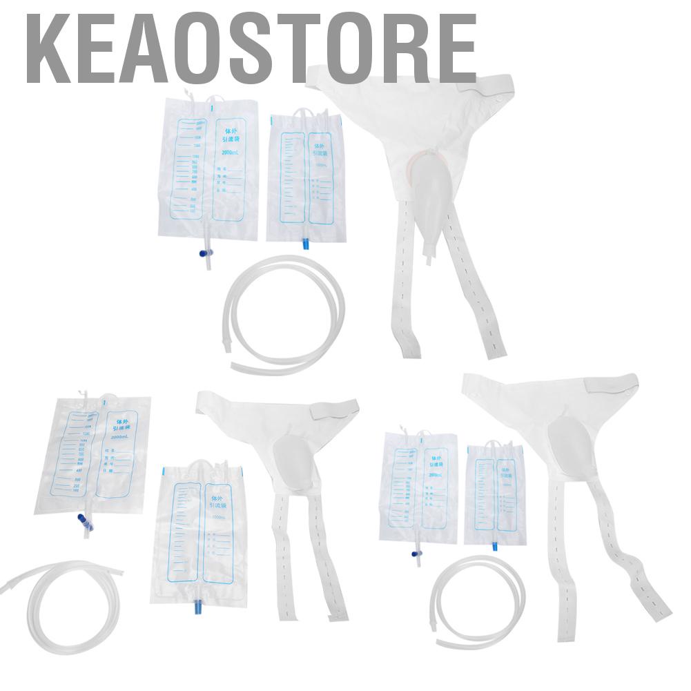 Keaostore Urine Collection Bag Silicone Urinal Reusable Leakage-Proof ...
