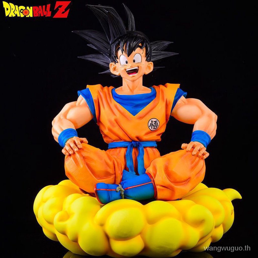 โมเดลฟิกเกอร์ Dragon Ball GK Sitting Cloud Goku สําหรับตกแต่ง | Shopee ...