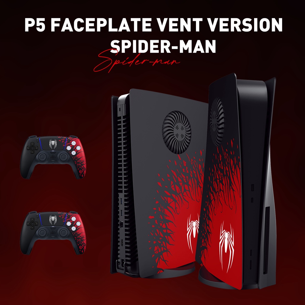 แผ่น CD-ROM PS5 ABS PS5 อุปกรณ์เสริม พร้อมช่องพัดลม สําหรับ PlayStation ...