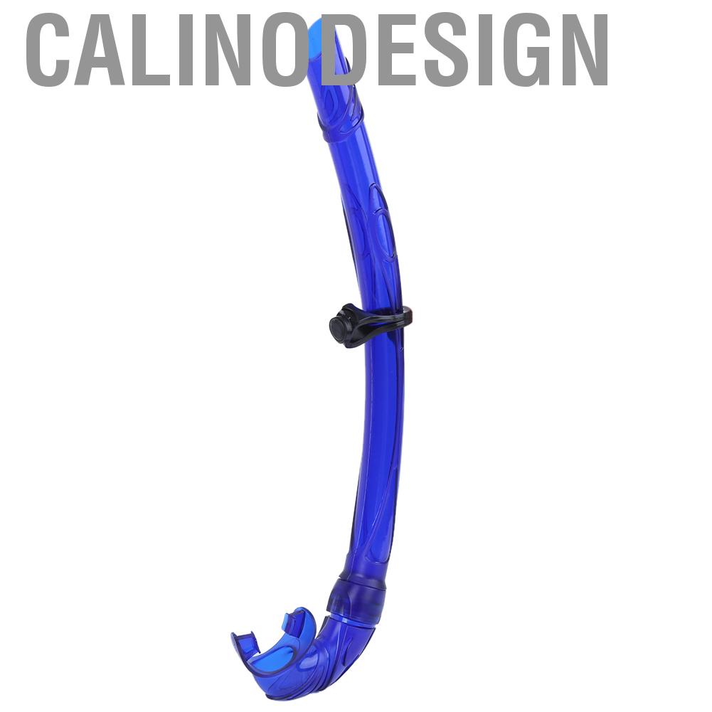 Calinodesign Free Diving Snorkeling Wet‑type Breathing Tube Rebreather ...