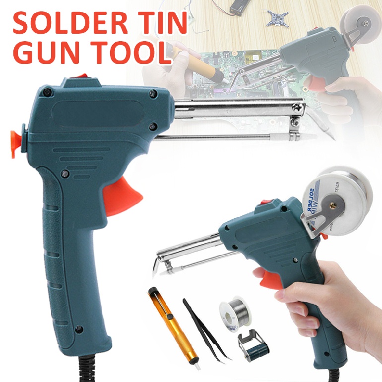 New Electric Soldering Iron Tool Station Solder 60W Tin Welding ...