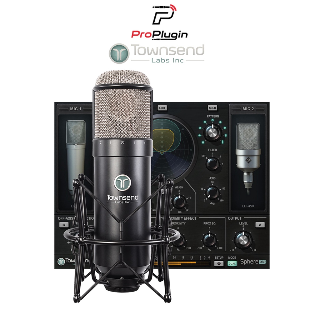 Townsend Labs Sphere L22 condenser microphones ไมค์บันทึกเสียง คุณภาพสูง (ProPlugin) | Shopee ...