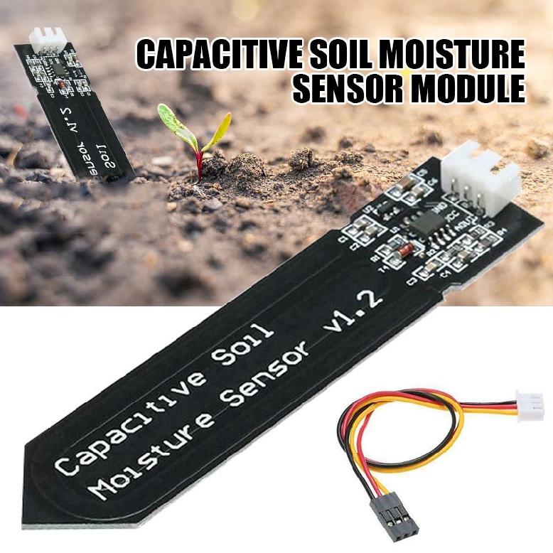 New Capacitive Soil Moisture Sensor Module Corrosion Resistant With ...