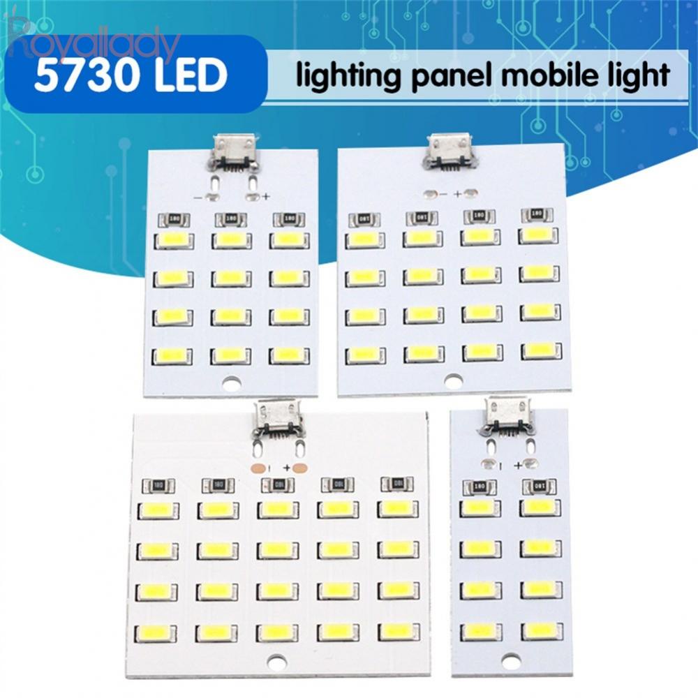 #ROYALLADY#Mobile หลอดไฟอลูมิเนียม 430mA~470mA 5730 Smd 8Led 12Led 16Led 20Led USB | Shopee Thailand