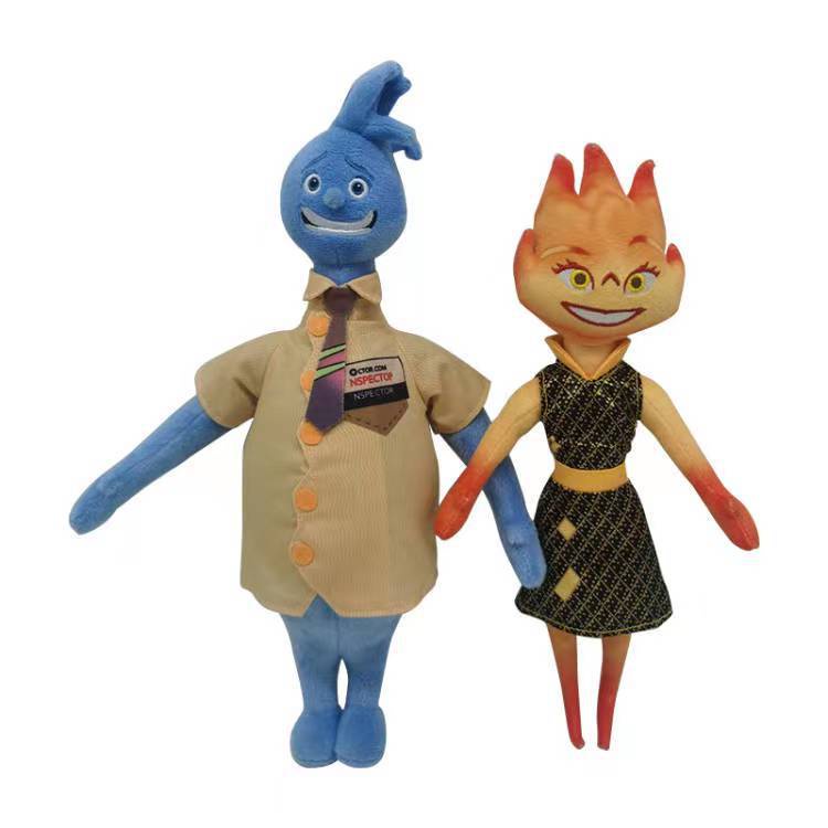 ของเล่นตุ๊กตาดิสนีย์ ภาพยนตร์ Elemental Water Wade Fire Ember แบบนิ่ม ...