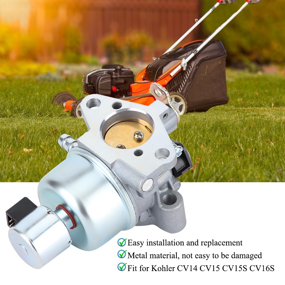 Home&Gardening ชิ้นส่วนทดแทนคาร์บูเรเตอร์เหมาะสำหรับโคห์เลอร์ CV14 CV15 ...