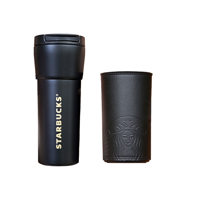 กระติกน้ําร้อน สเตนเลส 304 ด้านนอก 201 401-500 มล. พร้อมซองหนัง | Shopee Thailand