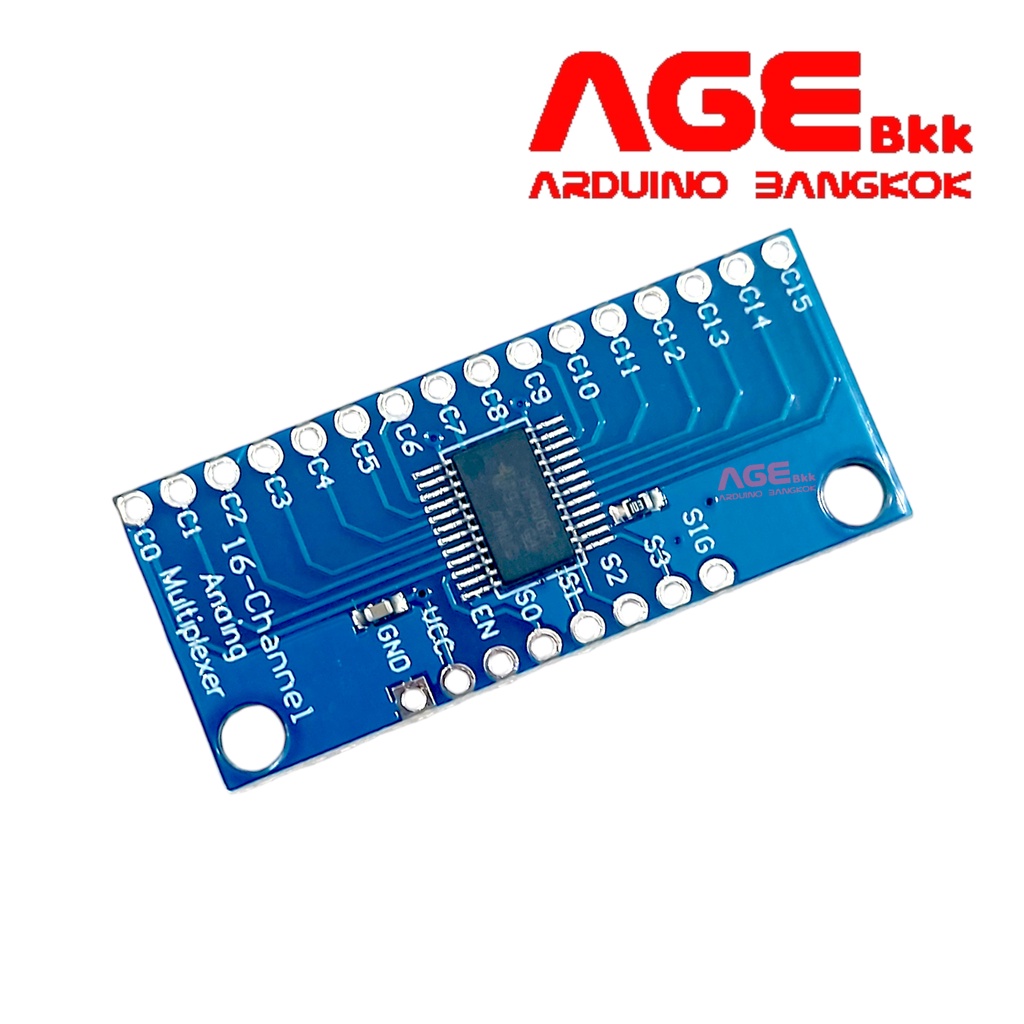 74HC4067 module16-Channel Analog/Digital MUX Breakout - CD74HC4067 | Shopee Thailand