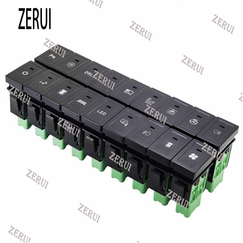 Zr สําหรับ RE รถ LED หมอกสวิทช์ไฟวิ่งกลางวัน DRL ปุ่มสวิทช์สําหรับ ...