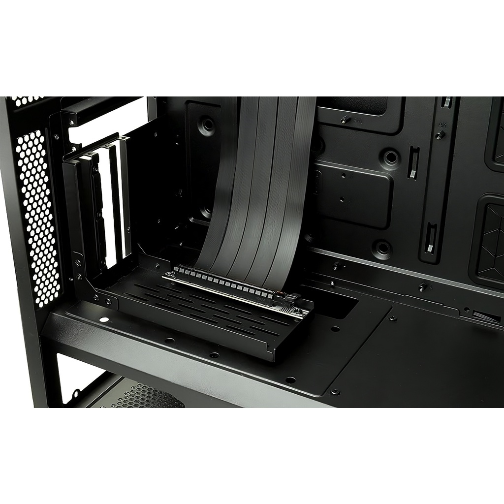 โค้ดลด150 สายต่อตั้งการ์ดจอ Riser Cable 90° 180° PCIe x16 3.0 4.0 ...