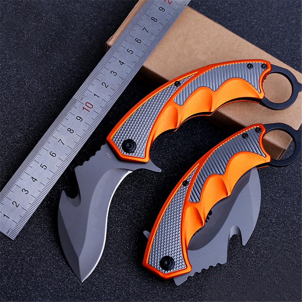 Tactical CS GO Knife Folding Claw Hunting Pocket Knife Outdoor Military ...