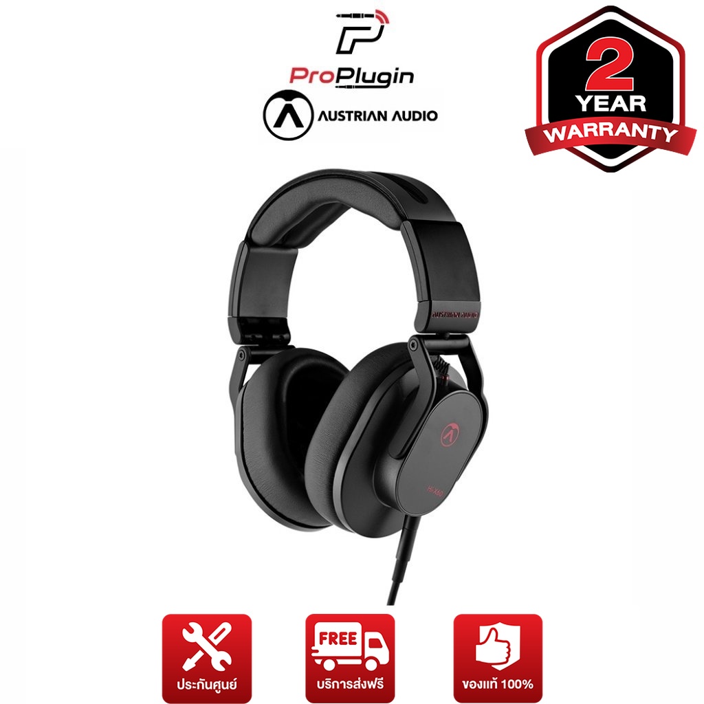 Austrian Audio Hi-X60 Headphones หูฟังมอนิเตอร์ เสียงชัด แม่นยำ คุณภาพระดับมืออาชีพ (ProPlugin ...