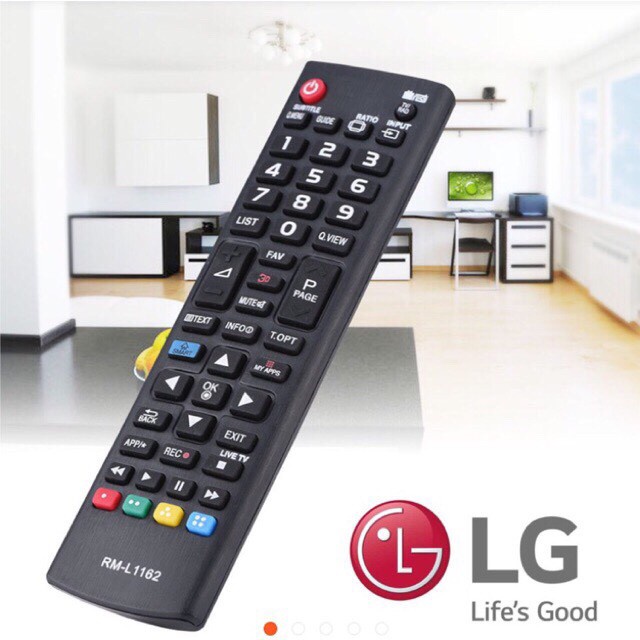 ทีวีอินเทอร์เน็ตควบคุมทีวี LG (rm-l1162) | Shopee Thailand