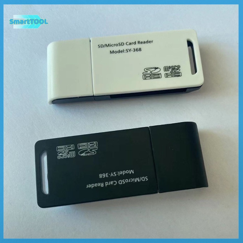 Utzn> อะแดปเตอร์การ์ดรีดเดอร์ USB 2 In 1 ความเร็วสูง สําหรับคอมพิวเตอร์ ...