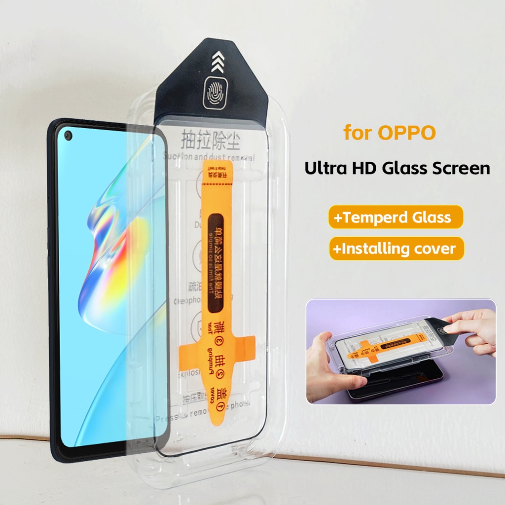กระจกนิรภัยกันรอยหน้าจอ กันฝุ่น ติดตั้งง่าย สําหรับ Realme GT5 GT2 Pro ...