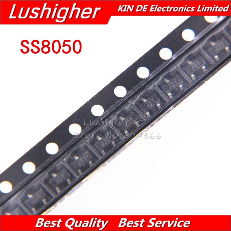 ทรานซิสเตอร์ S8050 J3Y SOT23 MMBT8050 MMBT8050LT1G SMD SOT-23 100 ชิ้น ...