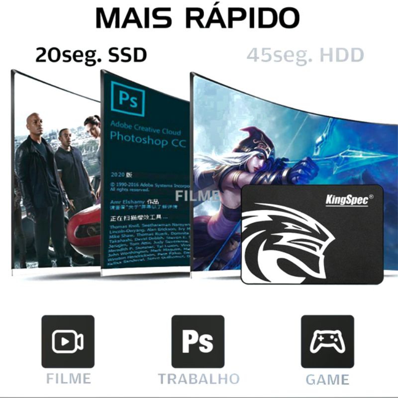 Kingspec ของแท้ ซีล SSD 500G 240G 480G 120G 1TB 2T 4T SATA 3 SATA 2 6Gbps 120GB | Shopee Thailand