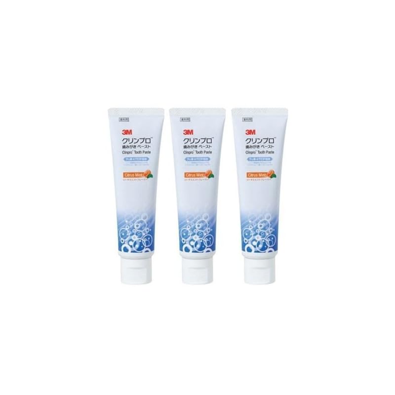 ส่งตรงจากญี่ปุ่น 3M Cleanpro ยาสีฟันฟลูออไรด์เข้มข้น 950ppm 90 กรัม X 3 ...