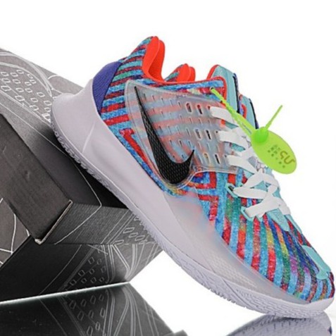 【4 COLOR】100% Original Nike Kyrie Irving Low 2 "Color / rainbow" sports ...