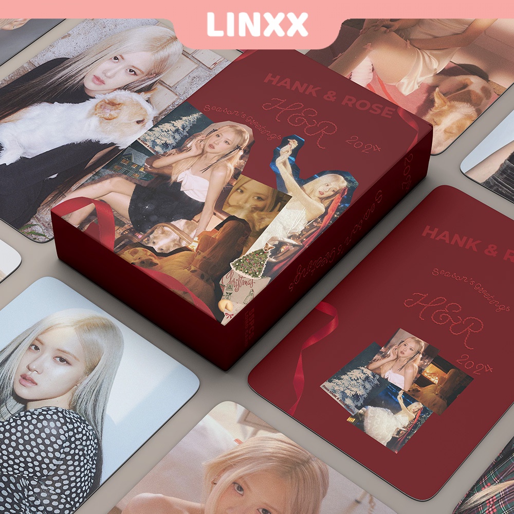Linxx โปสการ์ดอัลบั้ม BLACKPINK ROSE&HANK Lomo Card Kpop 55 ชิ้น ...