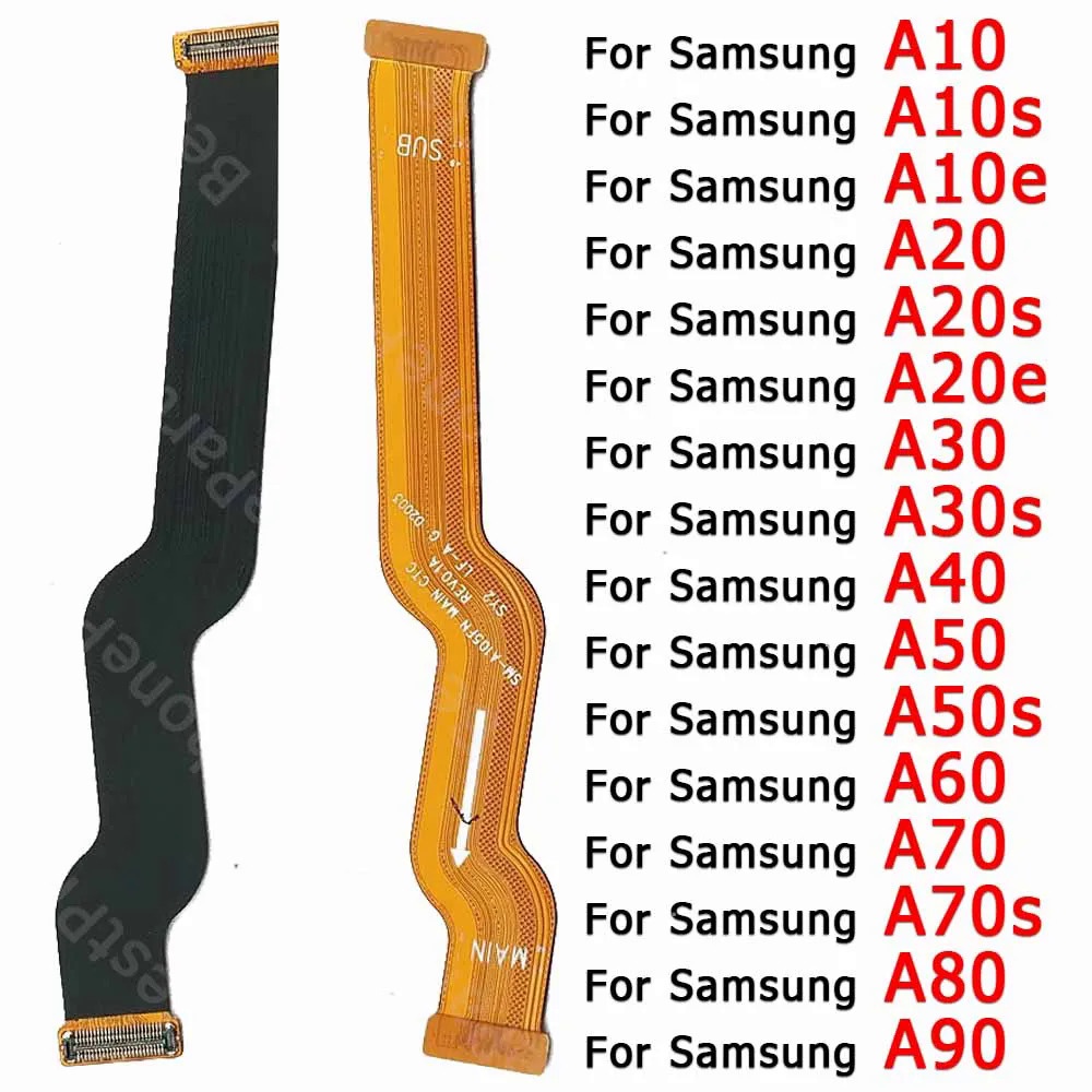 เมนบอร์ดสายเคเบิ้ลอ่อน สําหรับ Samsung Galaxy A10 A10s A10e A20 A20s A20e A30 A30s A40 A50 A50s ...