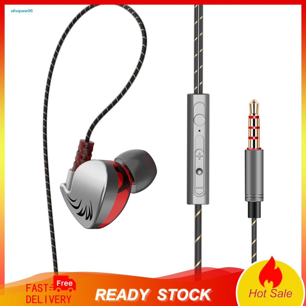 Setn QKZ CK7 หูฟังอินเอียร์ แบบมีสาย ปลั๊ก 35 มม. สําหรับโทรศัพท์มือถือ แท็บเล็ต | Shopee Thailand