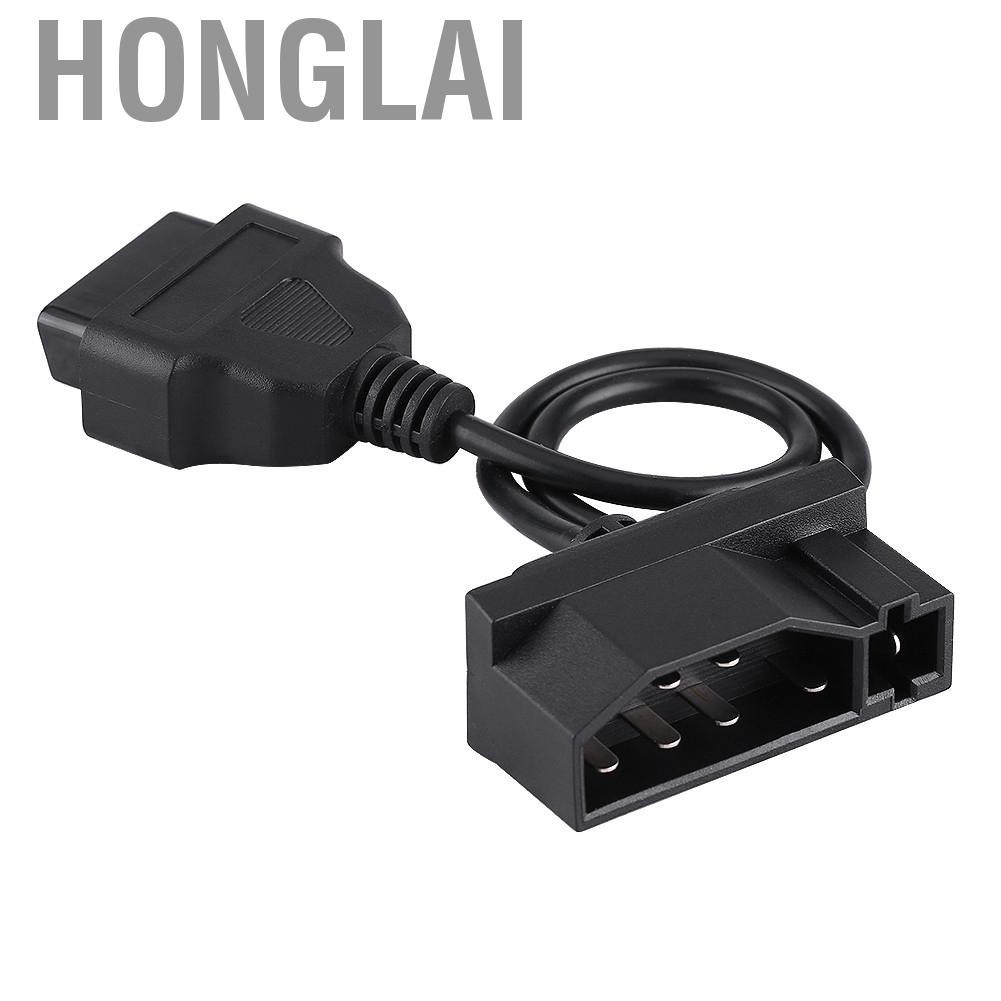 Honglai 40cm 7 Pin to 16 OBD2 OBDII Adapter Connector Diagnostic Cable ...
